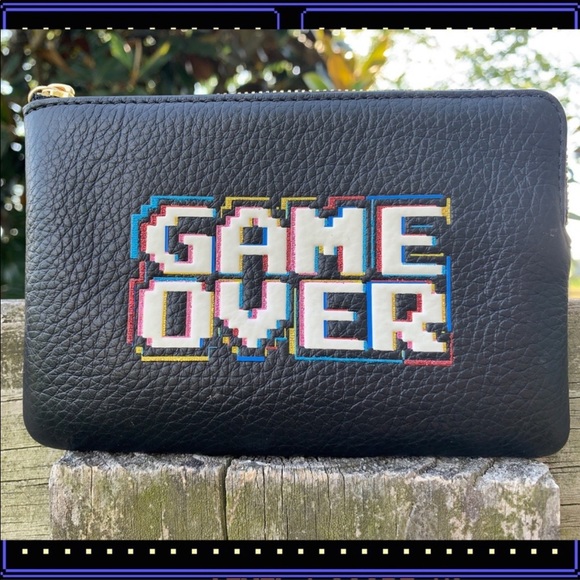 Coach | Bags | Coach Game Over Arcade Pacman Wristlet Wallet Nwt Gamer ...
